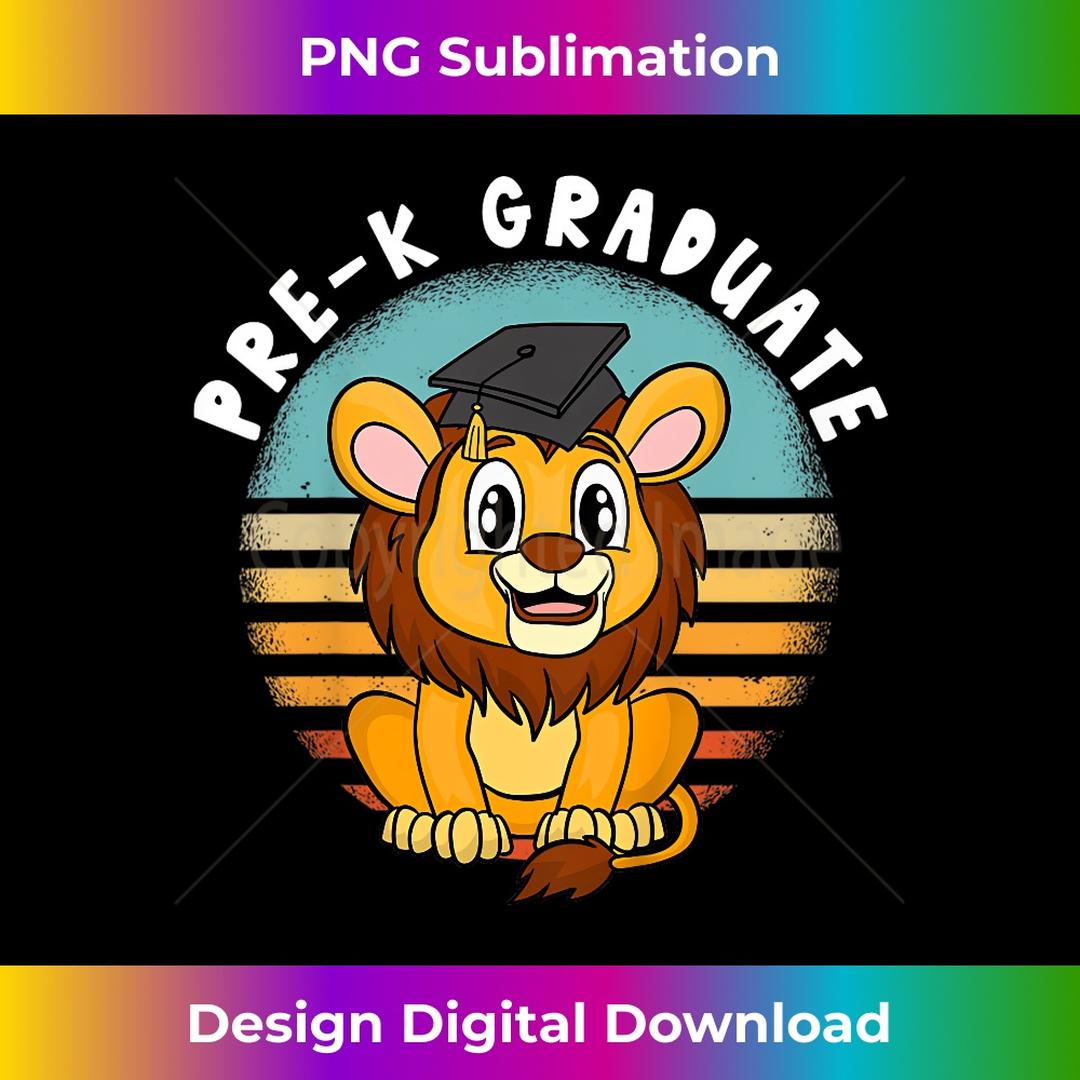 Pre-K Graduate Lion - Cute Preschool Graduation Cap Tassel | Inspire Uplift