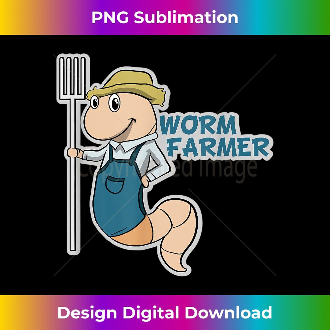Funny Worm Farm Worm Composting Farmer Compost - PNG Sublima | Inspire ...