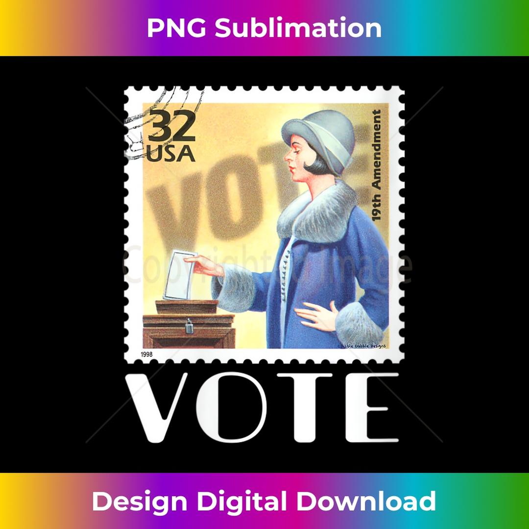 s Retro 19th Amendment Stamp 's Rights VOTE 2 - Retro PNG Su | Inspire ...