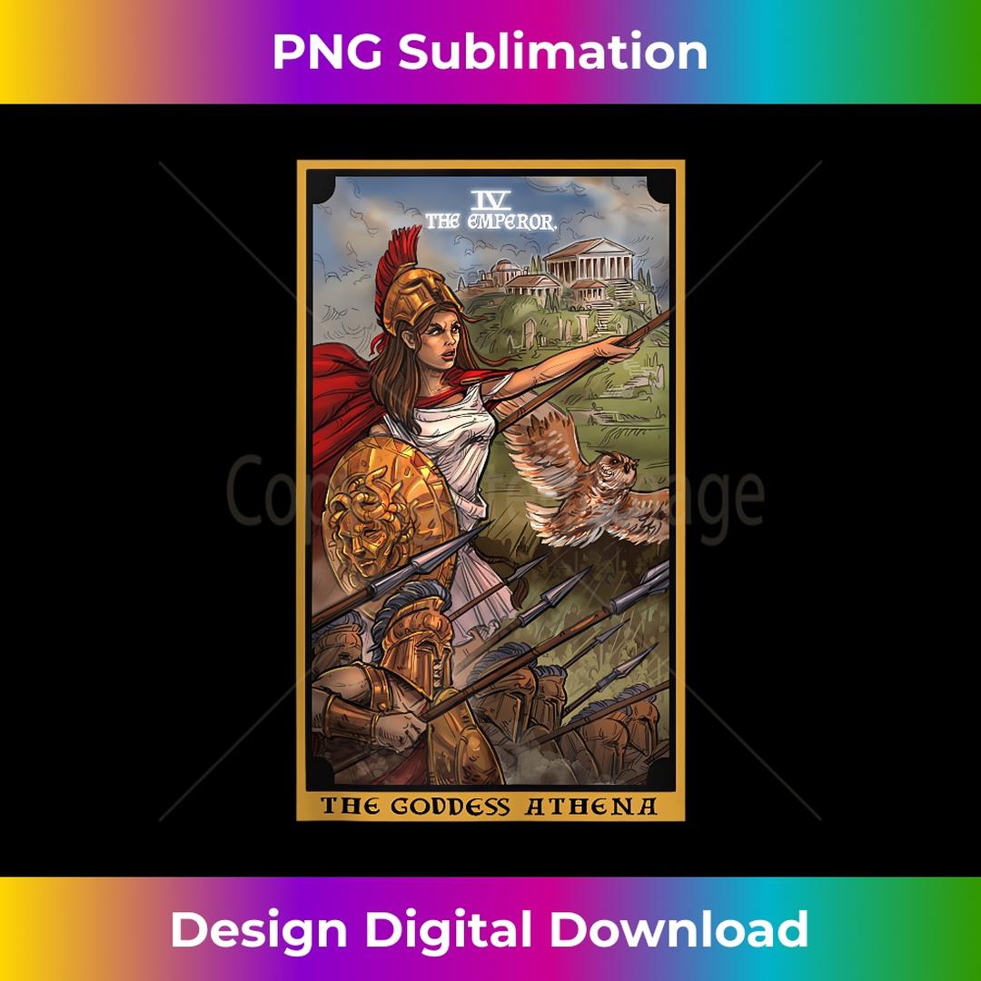 The Goddess Athena The Emperor Tarot Card Greek Mythology 2 | Inspire ...
