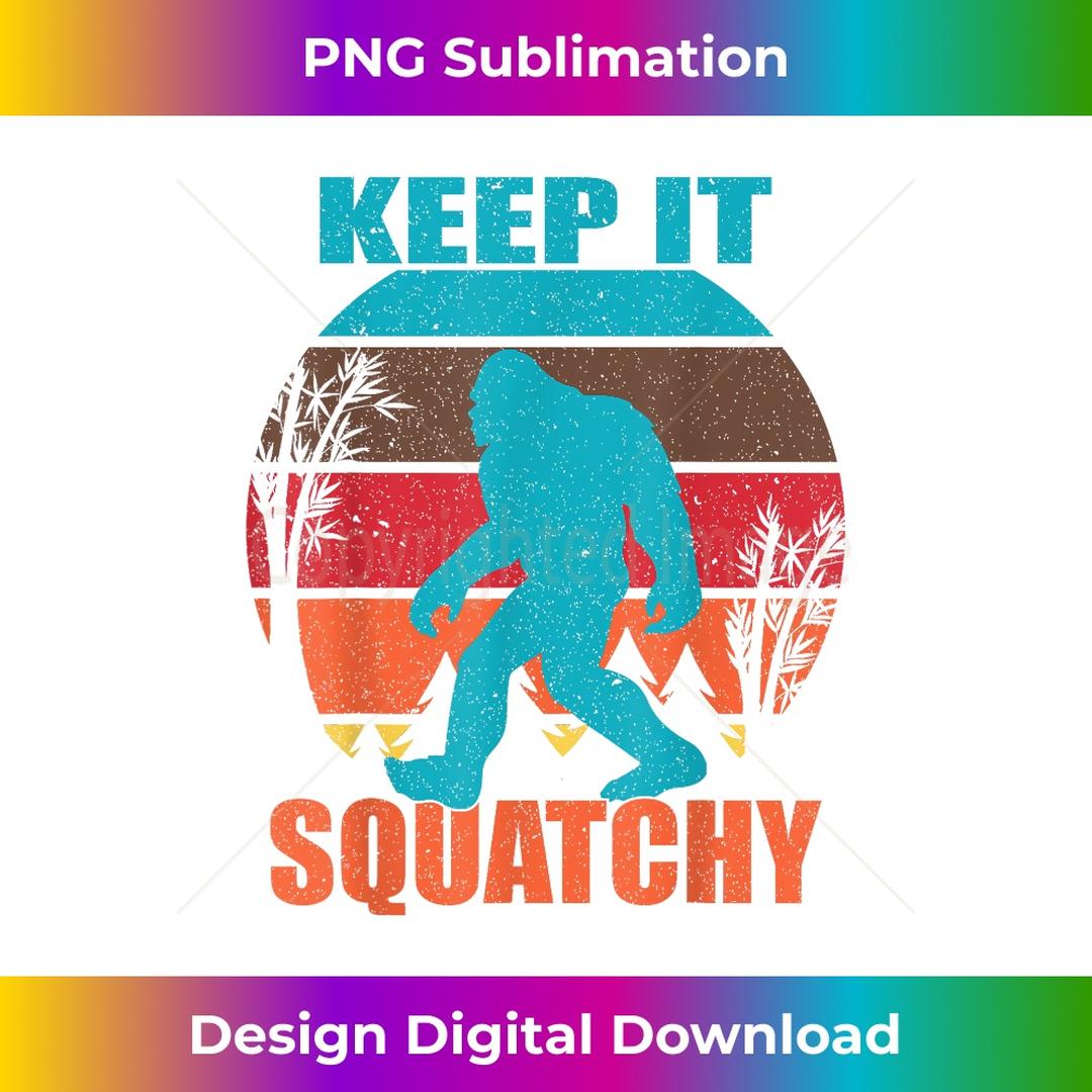 Vintage Keep It Squatchy Bigfoot Sasquatch Social Distance 2 | Inspire ...