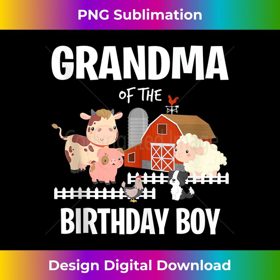 Grandma of The Birthday Boy Farm Animal Cow Pig Dog Farmer - | Inspire ...
