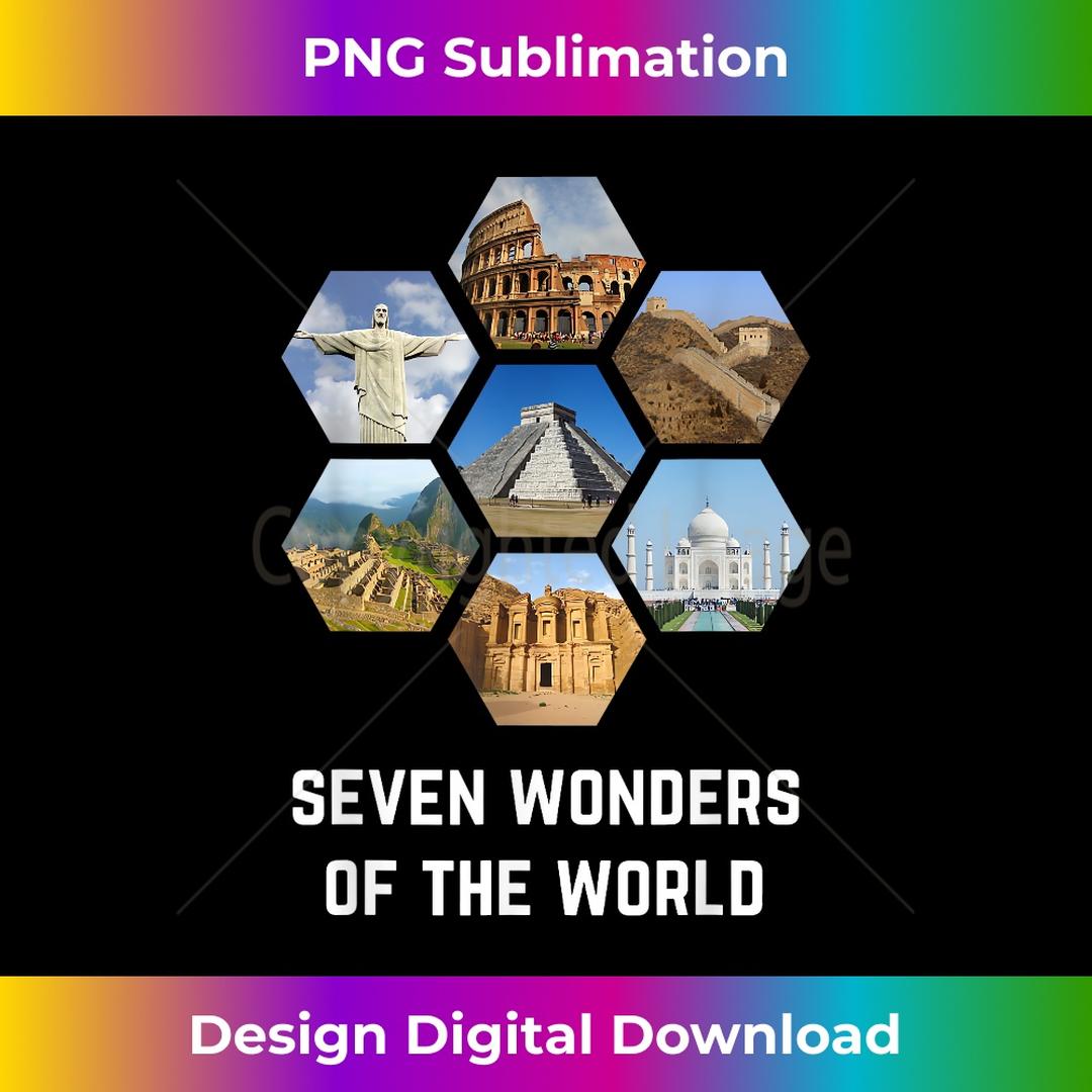Seven Wonders of The World Art History 1 - PNG Transparent D | Inspire ...