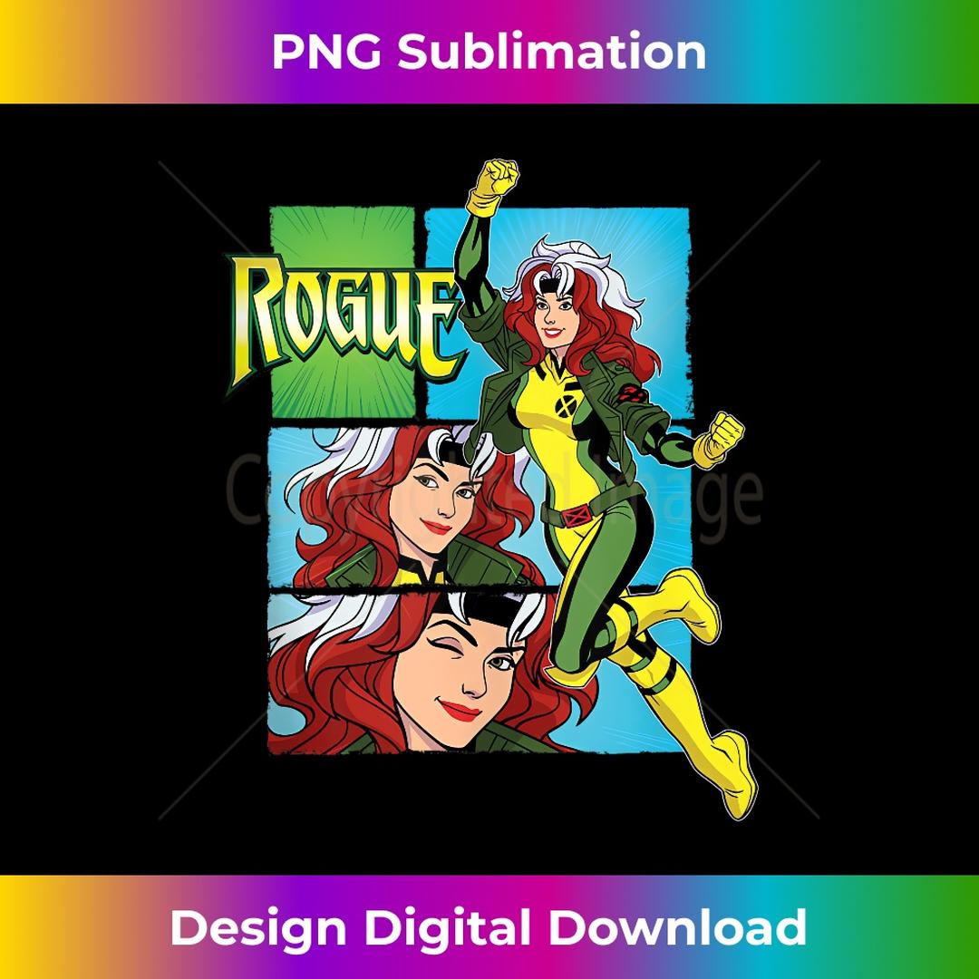 Marvel Studios X-Men u201997 Rogue Wink Logo & Action Panels | Inspire ...