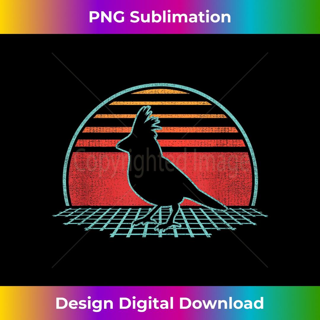 Cardinal Bird Retro Vintage 80s Style Birding - Trendy Subli | Inspire ...