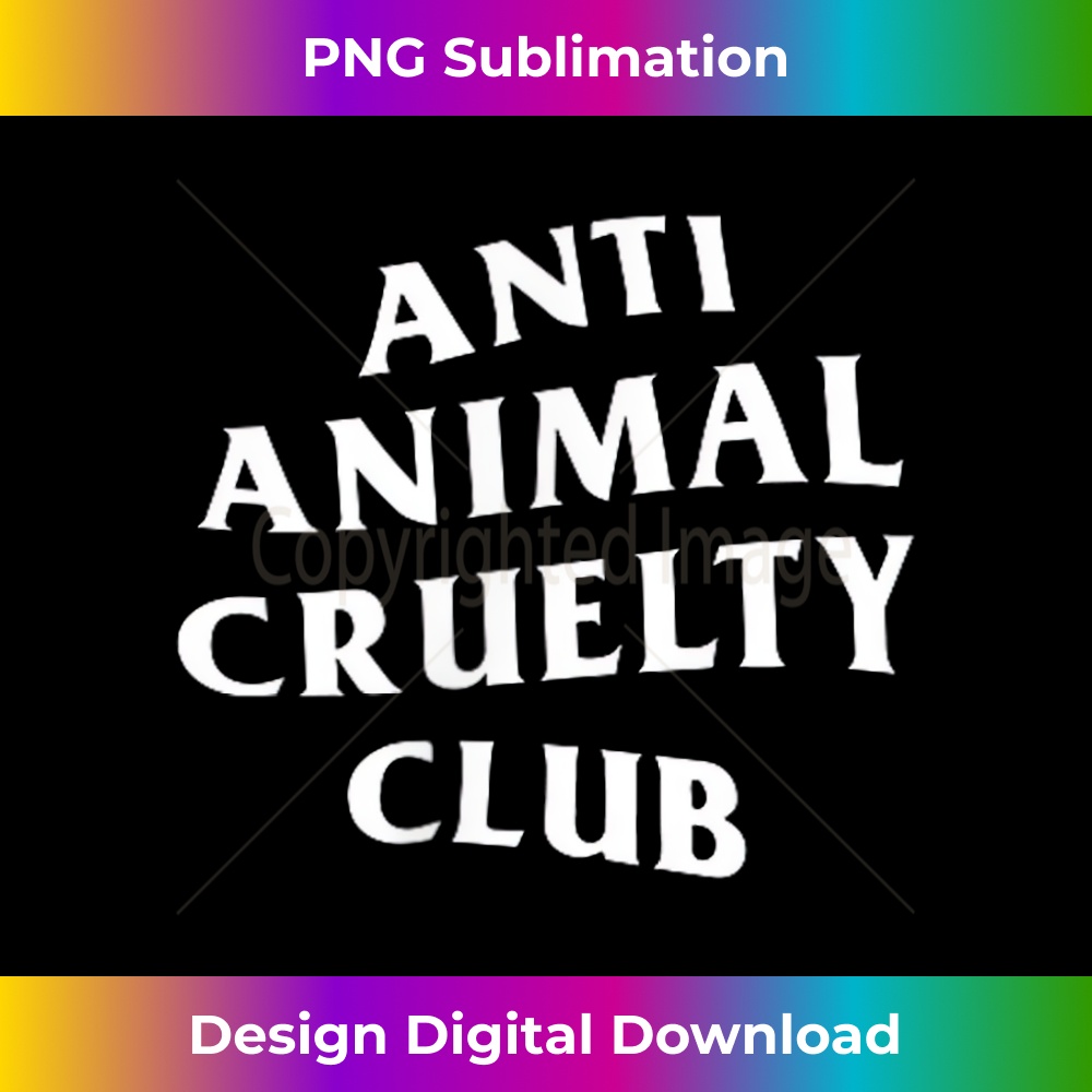 Anti Animal Cruelty Club White Logo (Front Back) - Premium P | Inspire ...