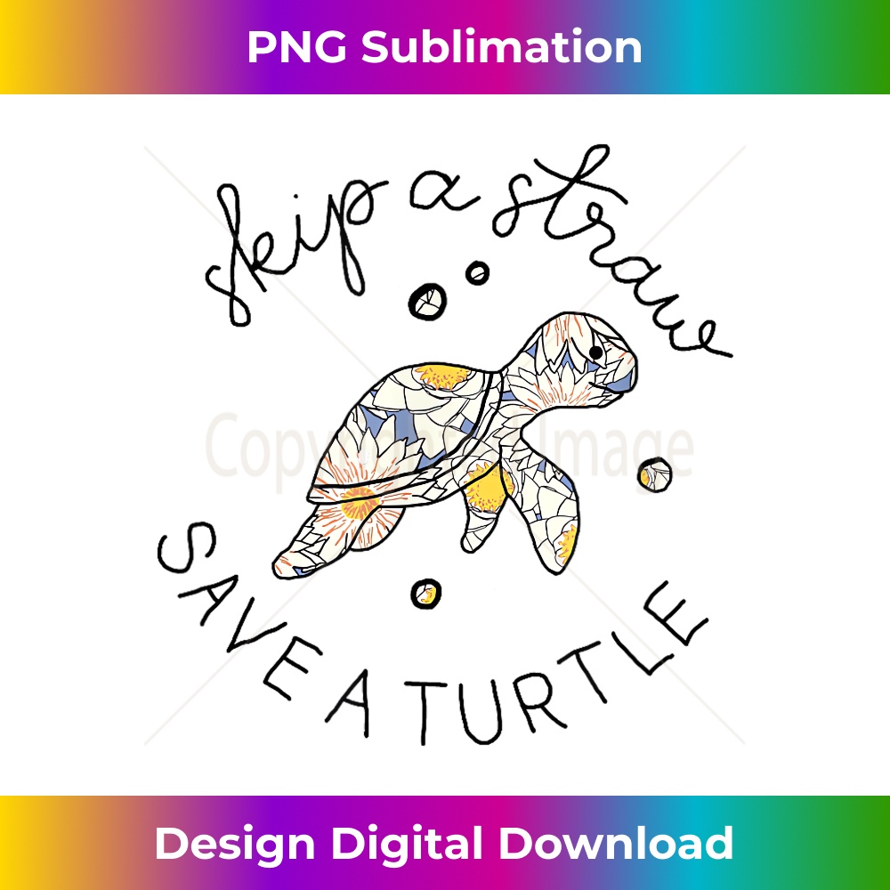Skip a straw save the turtles Save the turtles womens 1 - PN | Inspire ...