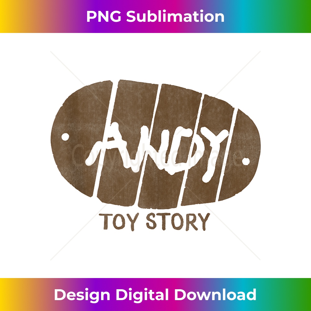 Disney Toy Story Andy Handwriting - Retro PNG Sublimation Di | Inspire ...