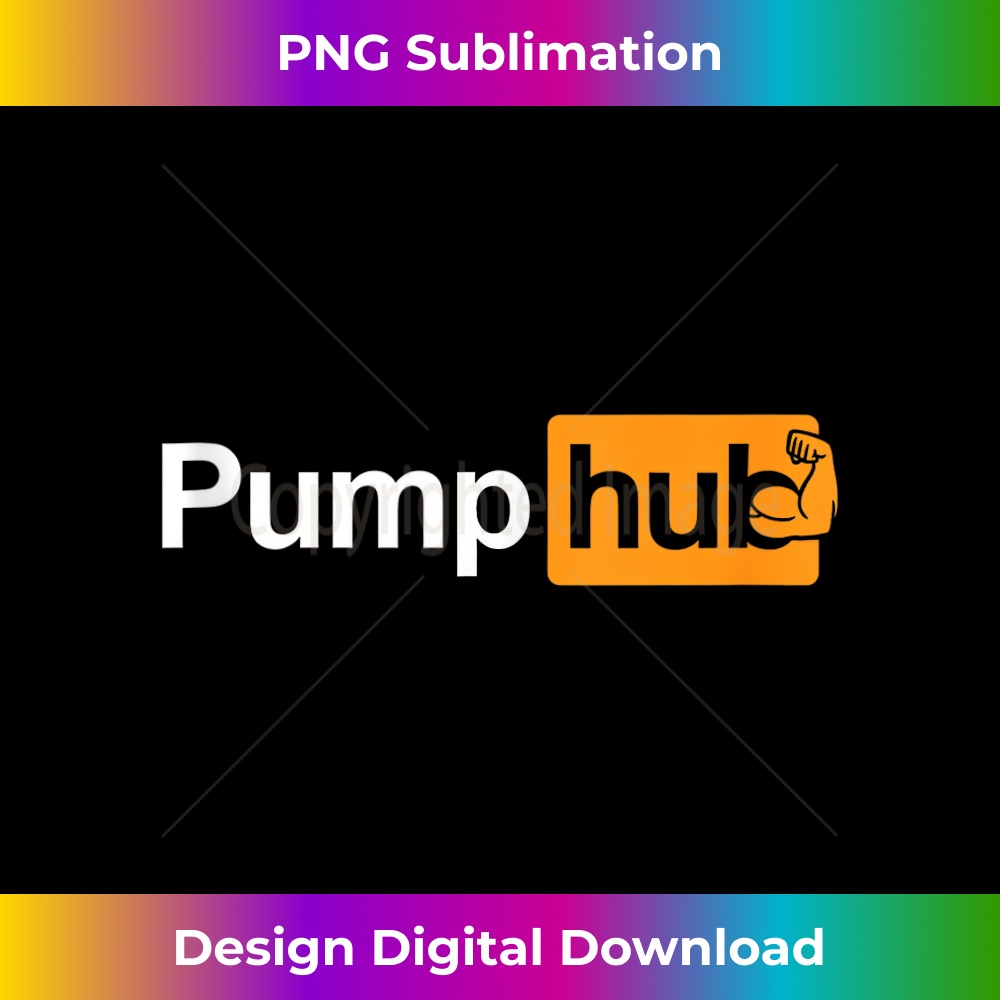Pump Hub Funny Bodybuilding Weightlifting Design 1 - Aesthet - Inspire Uplift