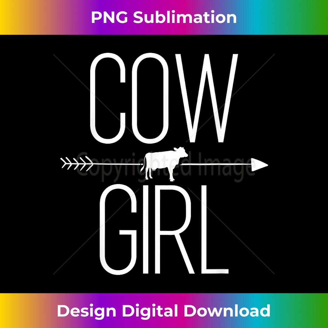 Cow Girl For Heifer Farm Cattle Lover - Decorative Sublimati | Inspire ...