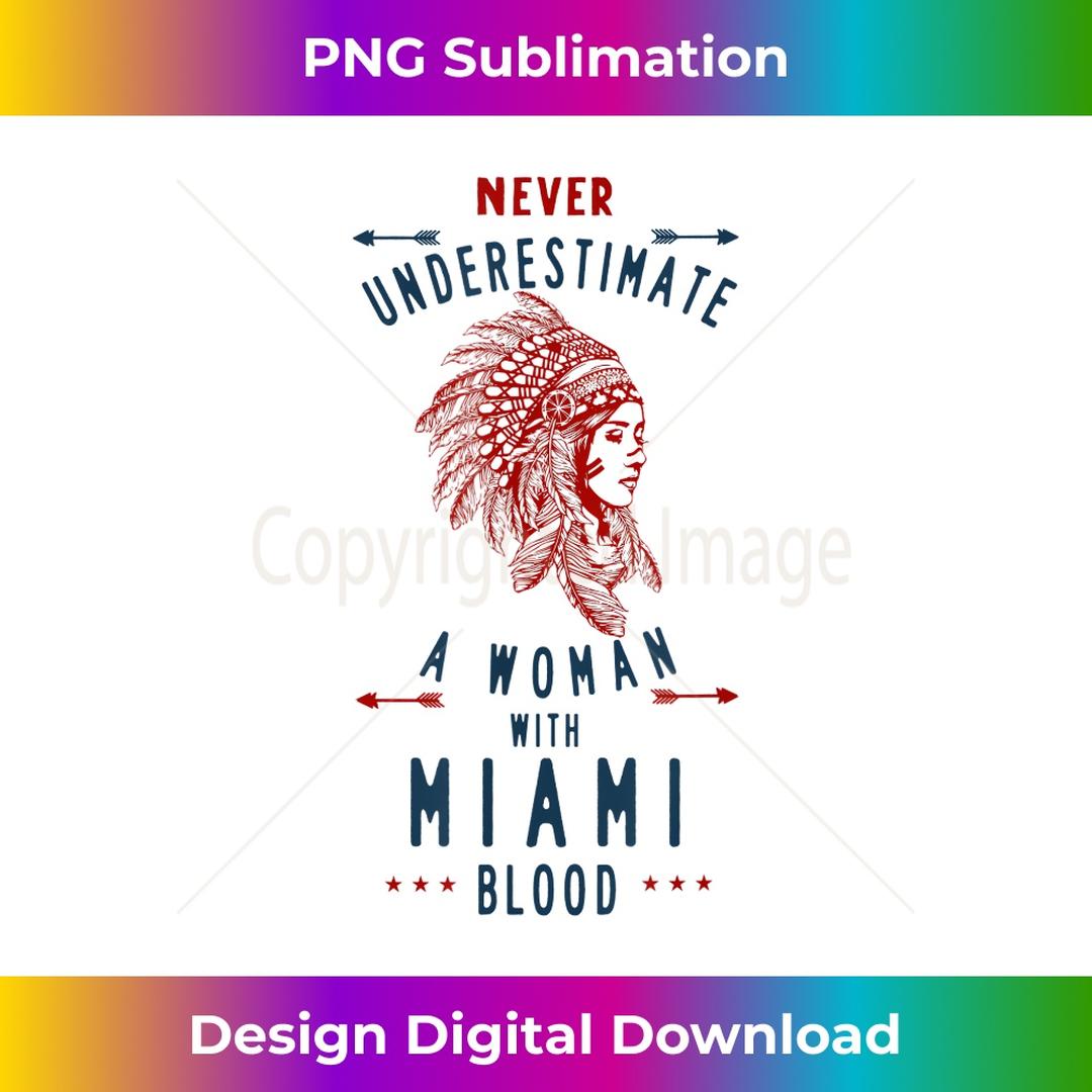 Miami Tribe Native American Indian Woman Never Underestimate | Inspire ...
