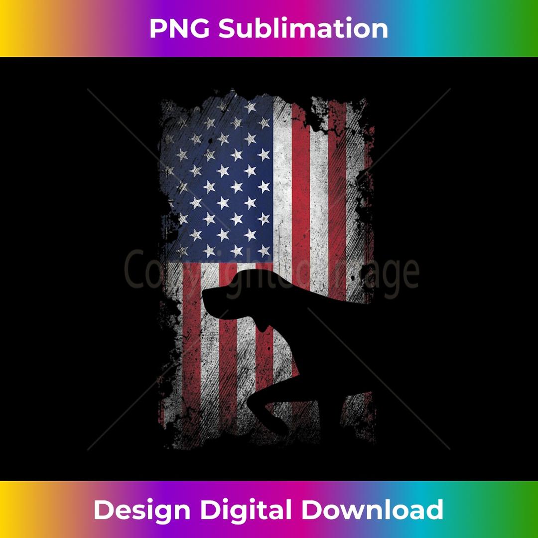 Patriotic German Shorthaired Pointer American Flag GSP Dog 2 | Inspire ...