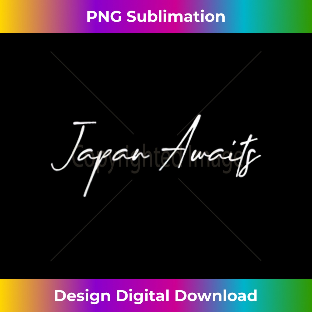 Japan Awaits - Japanese Left Chest Logo | Inspire Uplift