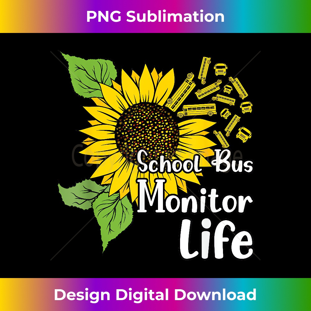 School Bus Monitor Life Bus Monitor Sunflower - Signature Su | Inspire ...