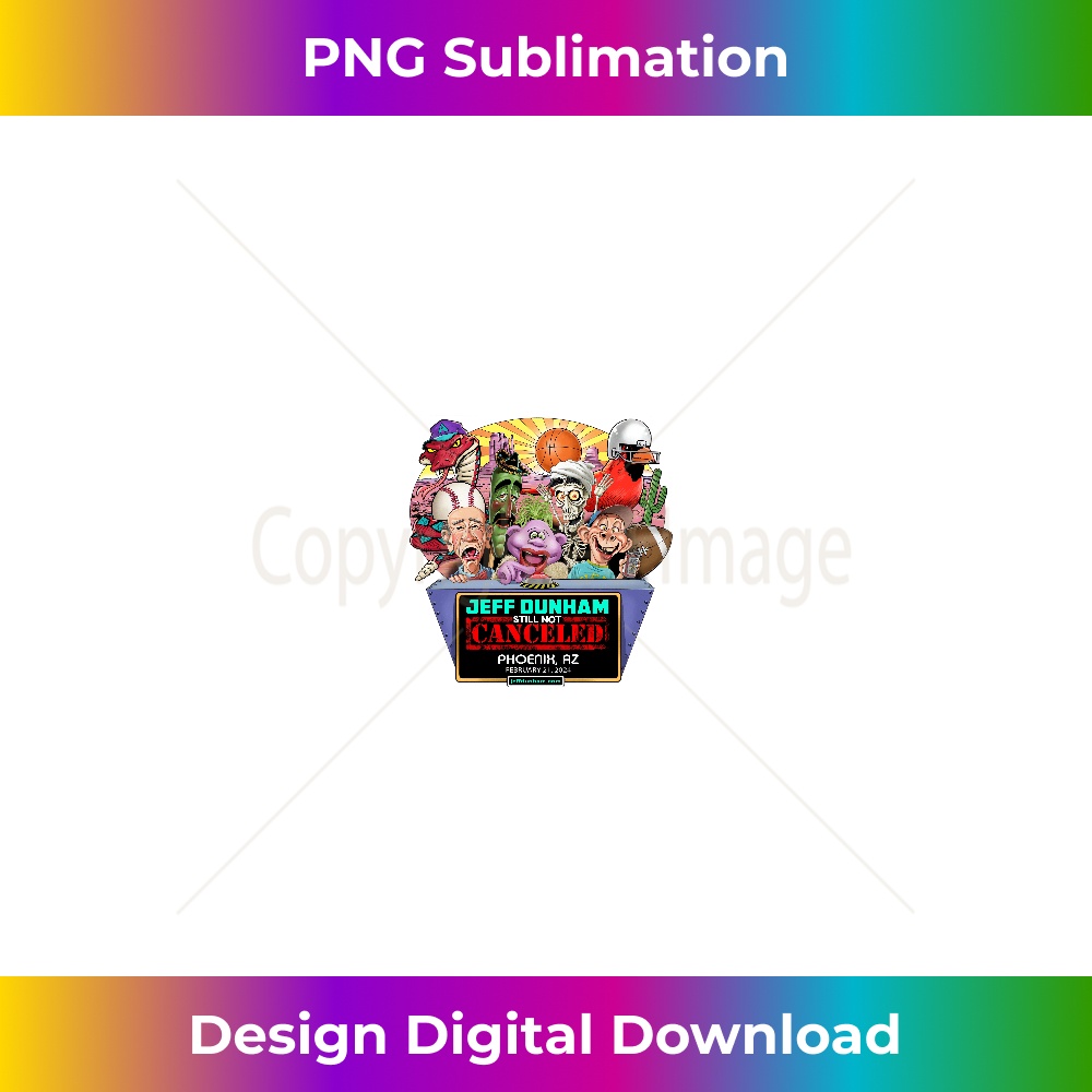 Jeff Dunham Phoenix, AZ (2024) Long Sleeve - Retro PNG Subli | Inspire ...