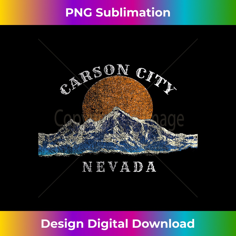 Carson City Nevada Mountain Scenery - Trendy Sublimation Dig | Inspire ...