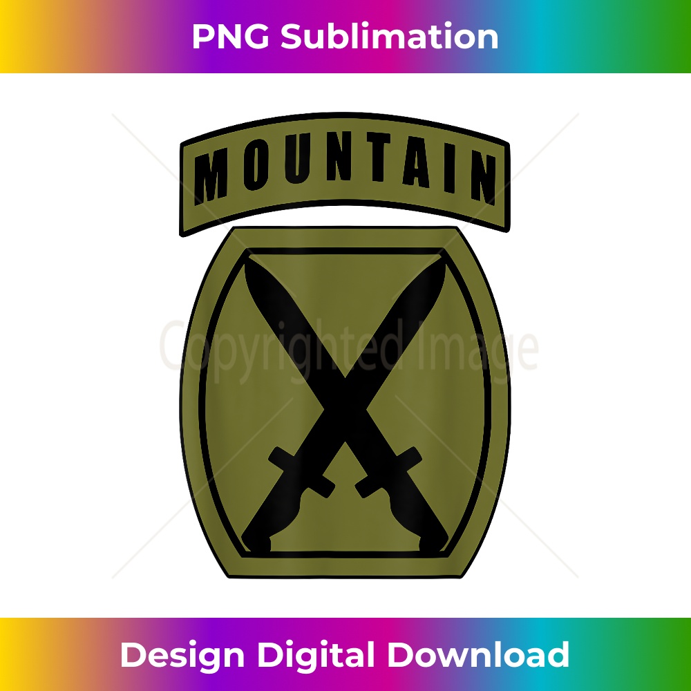 10th Mountain Division Patch - 10th MTN OD Green Camo | Inspire Uplift
