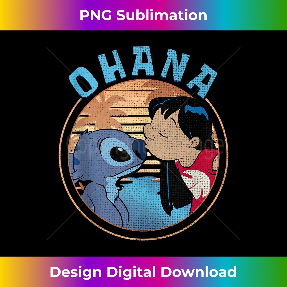 Disney Lilo & Stitch Ohana Portrait Tank Top - Instant Subli | Inspire ...