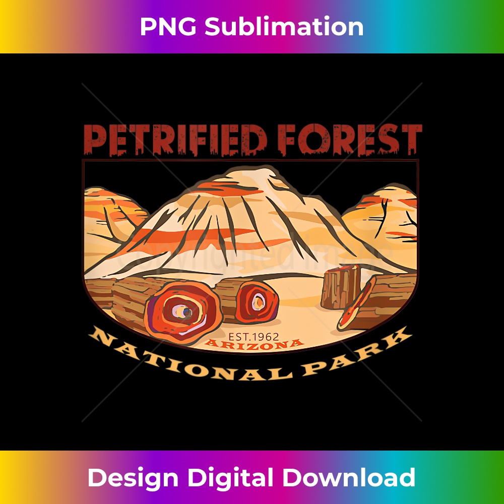Awesome Retro Petrified Forest National Park - PNG Transpare | Inspire ...