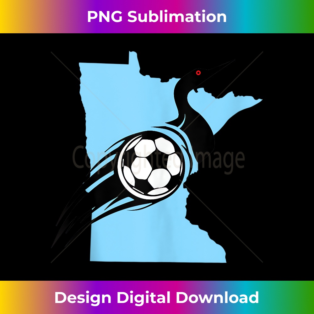 Minnesota Soccer Loon Tank Top - High-Quality PNG Sublimatio | Inspire ...