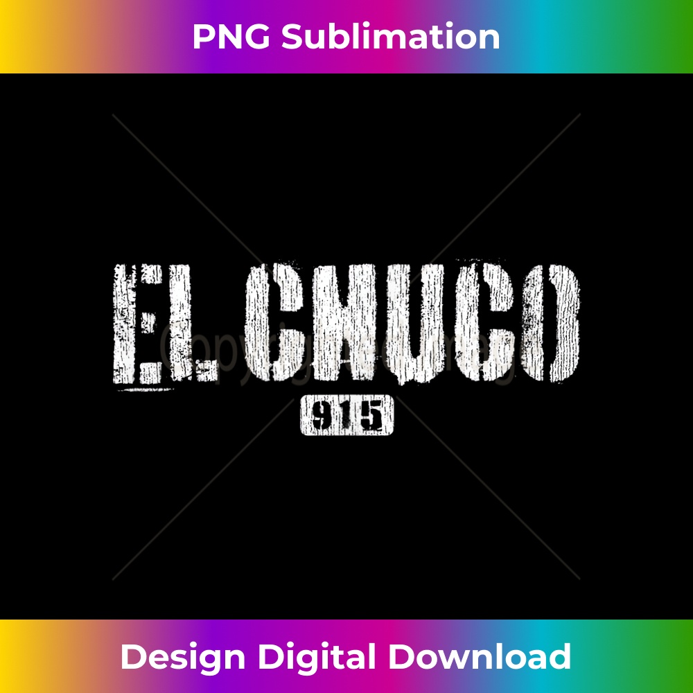 EL CHUCO 915 El Paso TX Edgy Rough Stencil Design W. Details | Inspire ...