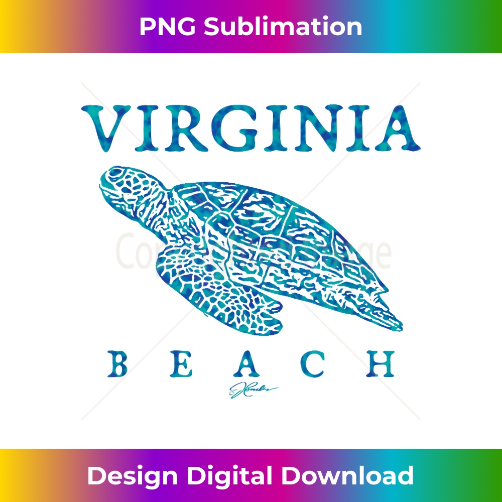 JCombs Virginia Beach, VA, Gliding Sea Turtle - Sublimation- | Inspire ...