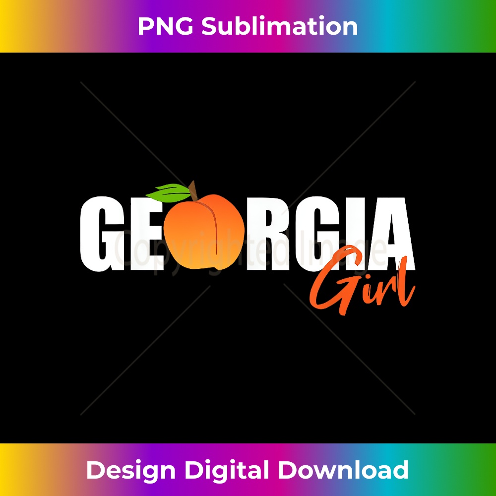 Georgia Girl-Georgia Peach-State Of Georgia - Sublimation-Re | Inspire ...