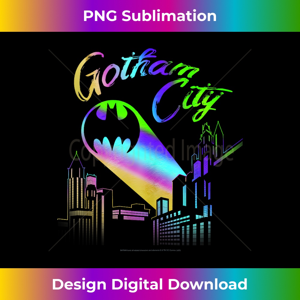 DC Comics Pride Batman Gotham City Rainbow Tank Top - Stylis | Inspire ...