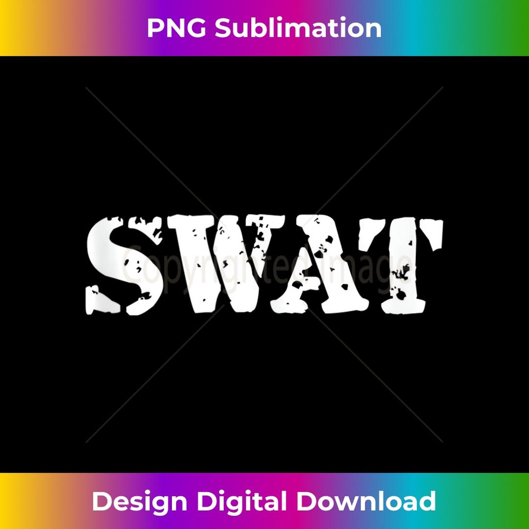 SWAT Team Shirt Fun Police Costume For Adults Kids Tank Top | Inspire ...