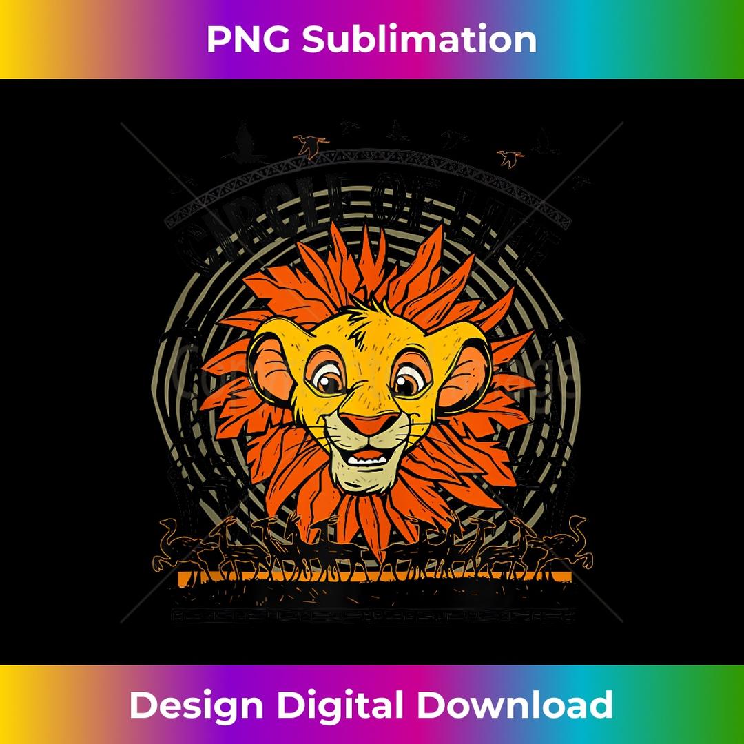 Disney The Lion King Simba Circle Of Life Big Chest Poster T | Inspire ...