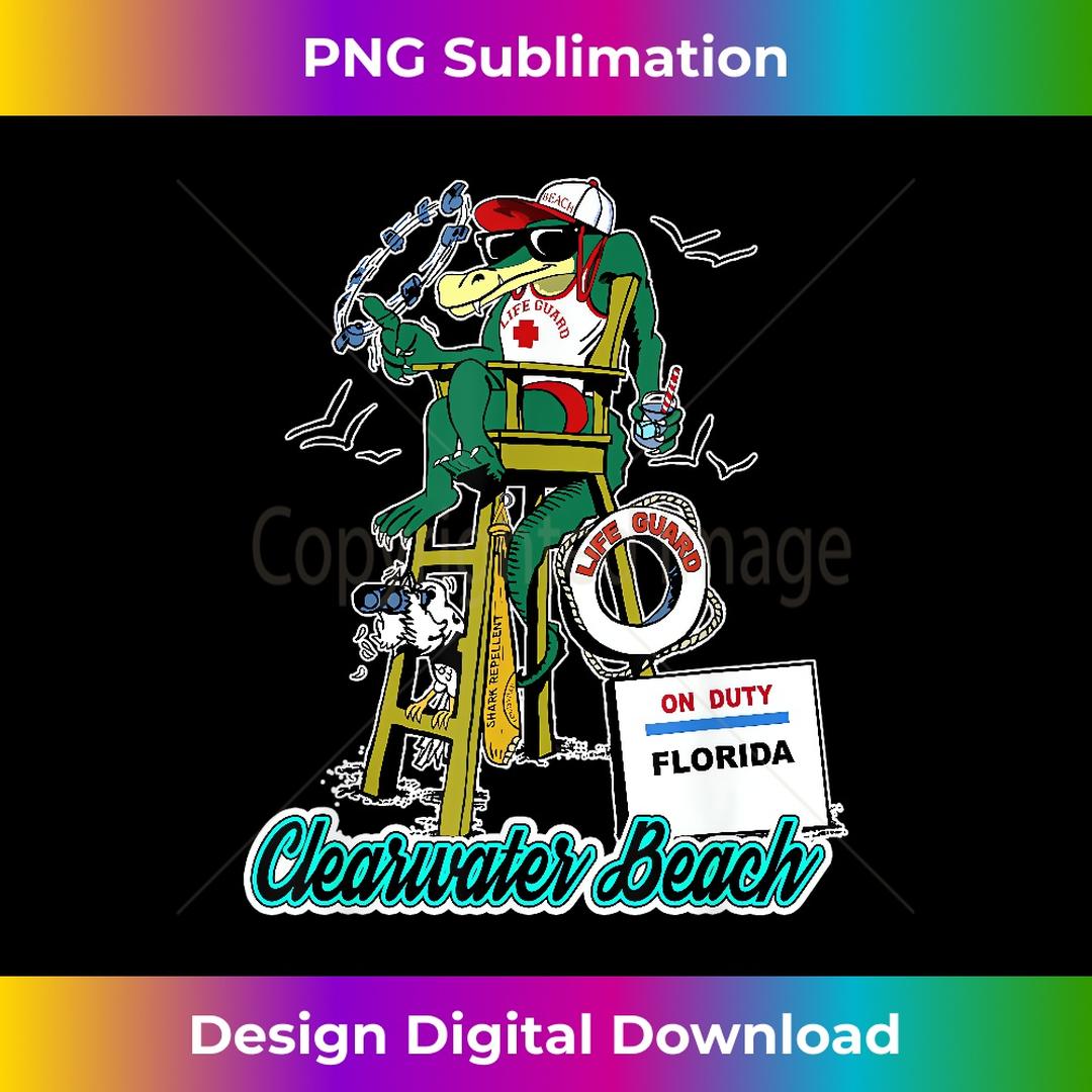 Clearwater Beach Florida Alligator Life Guard Souvenir - Uni | Inspire ...