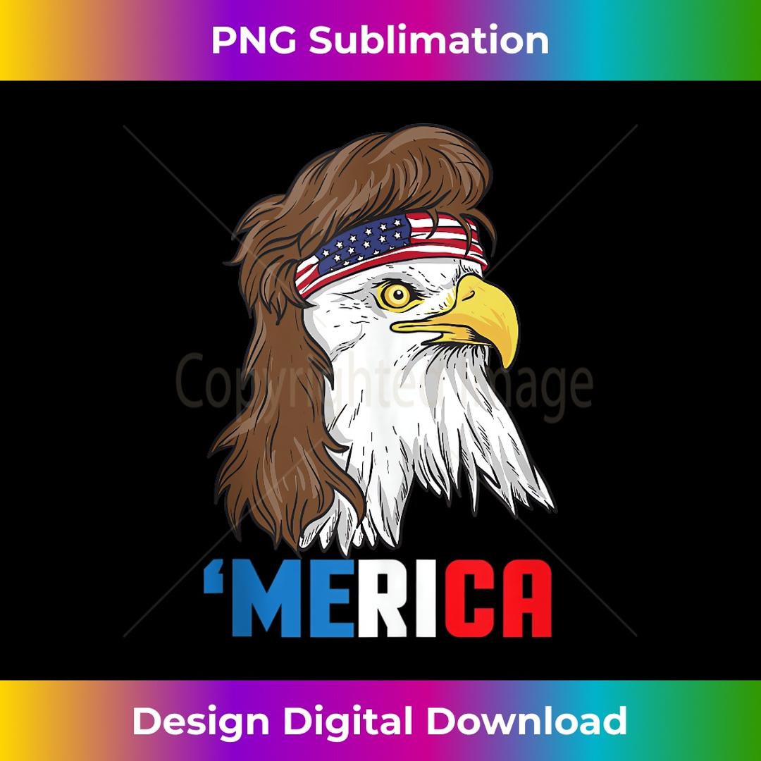 Patriotic Mullet Eagle Pride American Merica Bird Of Prey Ta | Inspire ...