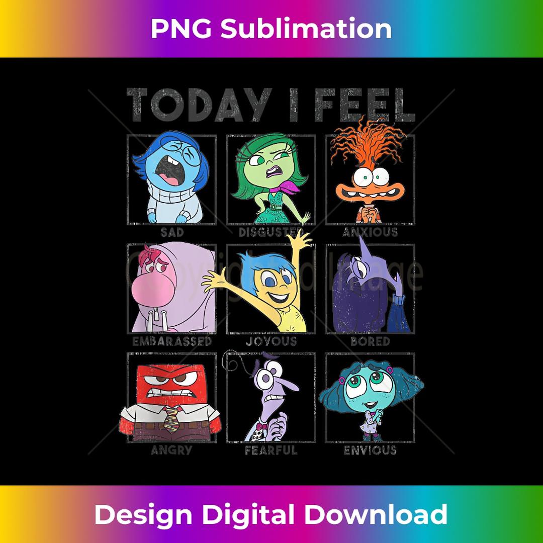 Disney Pixar Inside Out 2 Today I Feel... Vintage Panels - S | Inspire ...