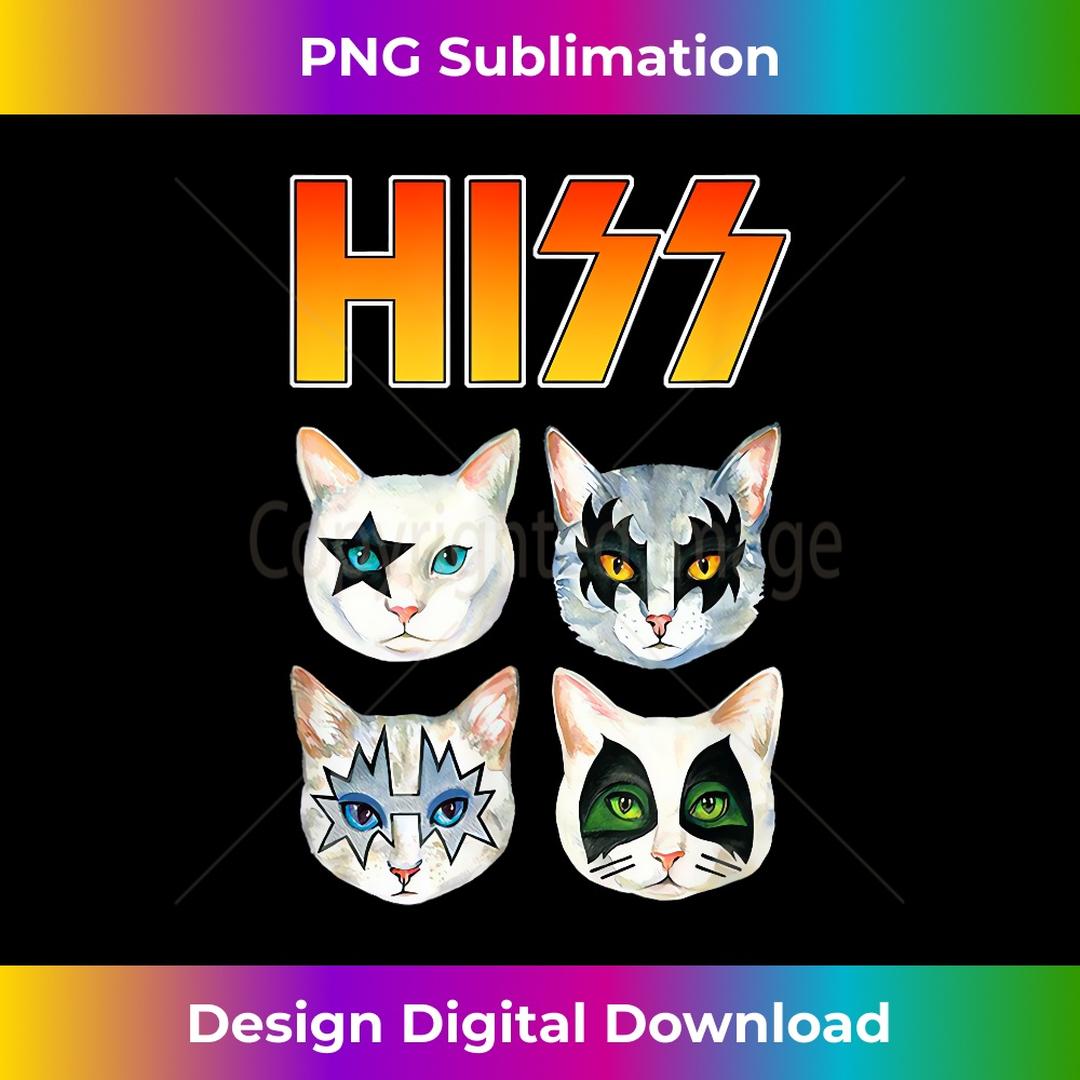 HISS Cat Kitten Meow Rocker Parody Band Funny Cat Lover - PN - Inspire ...