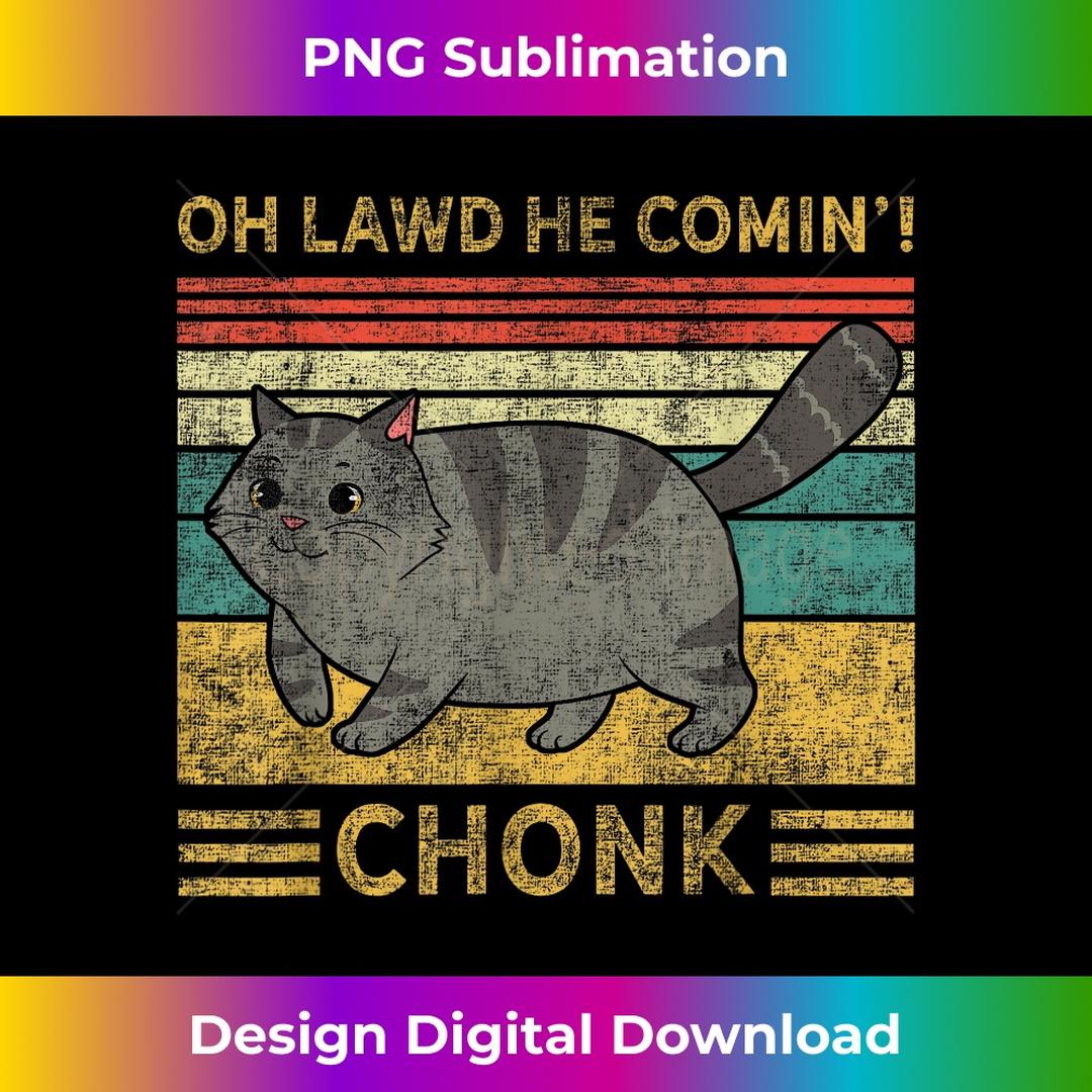 Chonk Cat Scale Meme Funny Retro Style Vintage Cats Memes - | Inspire Uplift