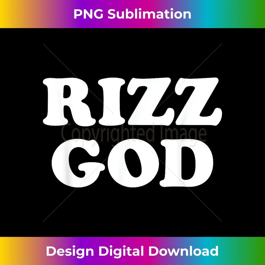 Rizz God Meme 2 - Creative Sublimation PNG Download | Inspire Uplift