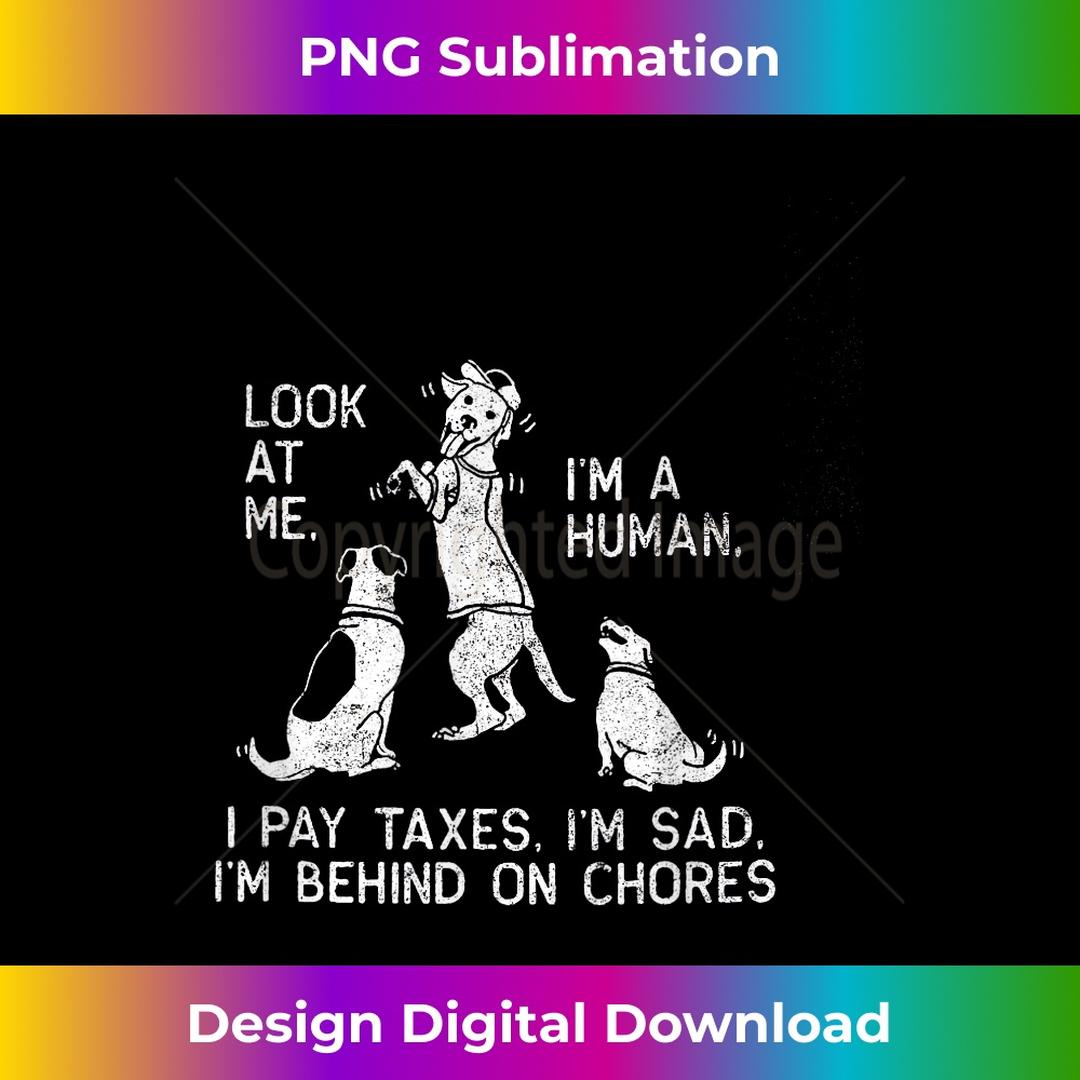 Dog Mocks Humans Funny Look At Me, I'm A Human - Instant PNG | Inspire ...