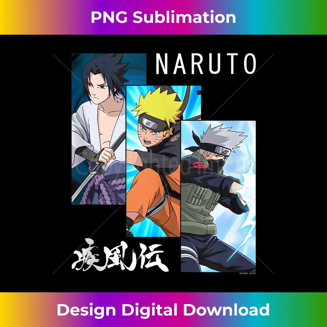 Naruto Shippuden 3 Panels and Kanji 1 - Professional Sublima | Inspire ...