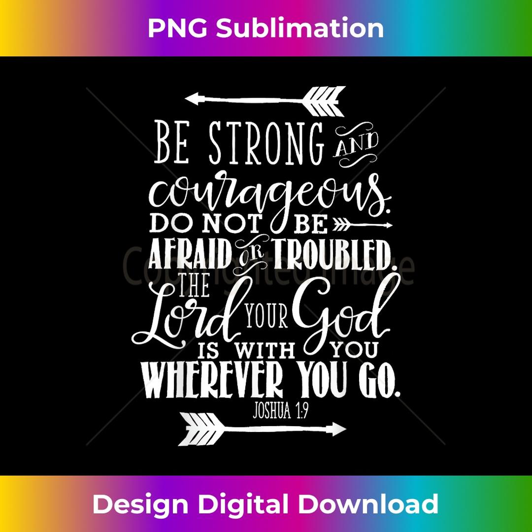 Joshua 19 Christian Bible Verse Pink - PNG Sublimation Digit | Inspire ...