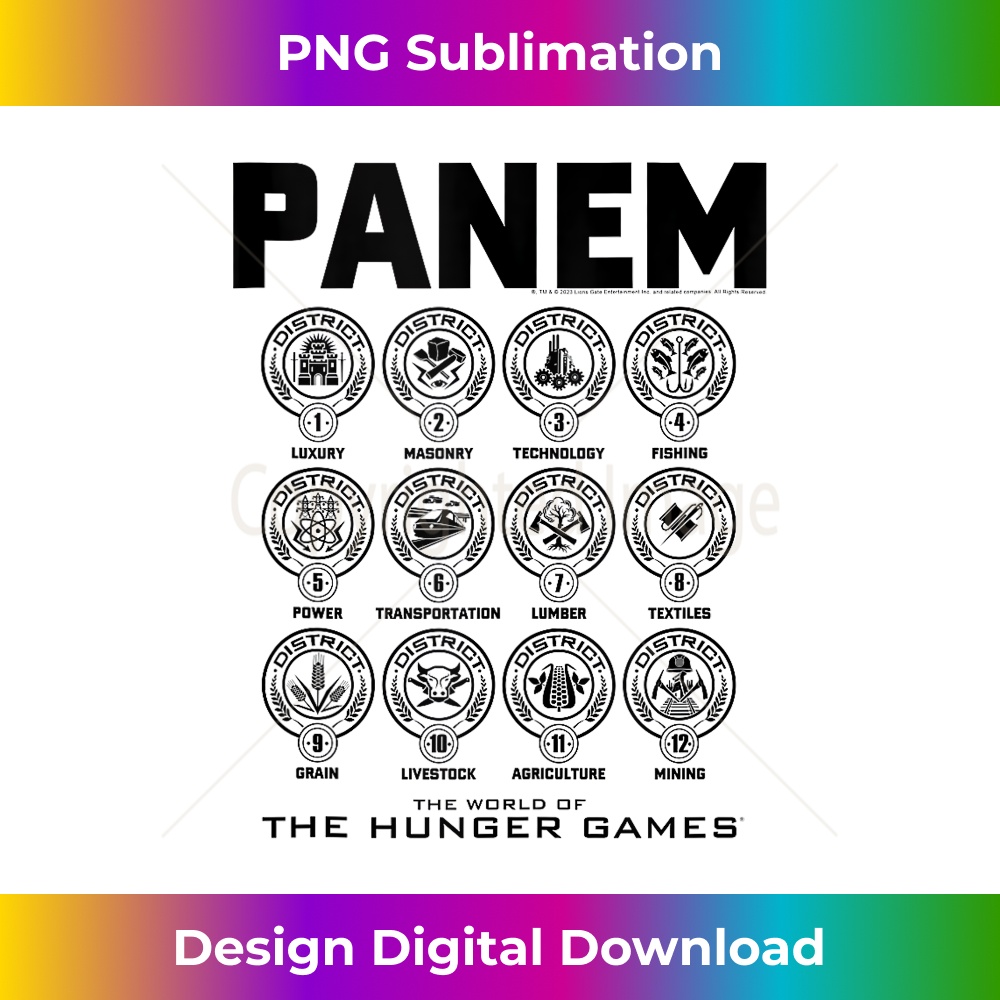 The Hunger Games District Icons 1 - Unique Sublimation PNG D | Inspire ...