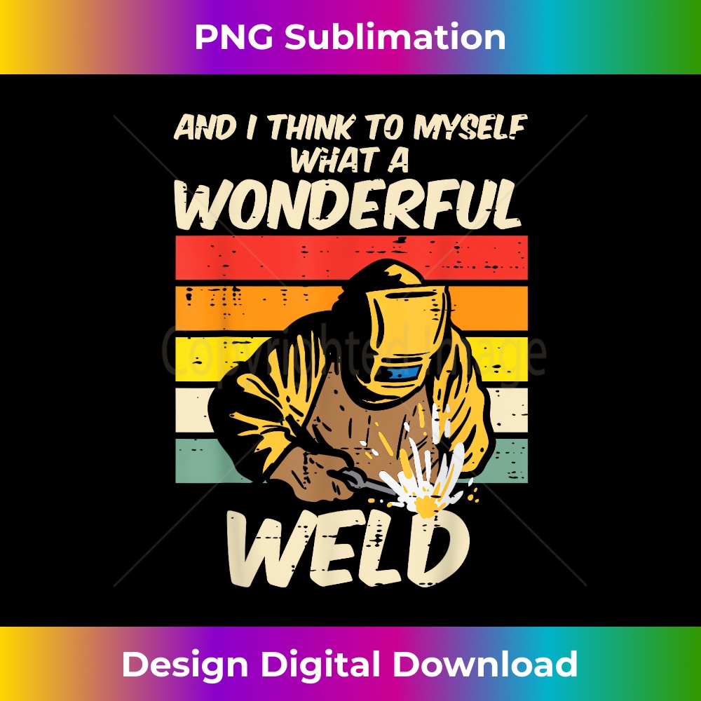 What A Wonderful Weld Sunset Retro Welding Song Joke Welder | Inspire ...
