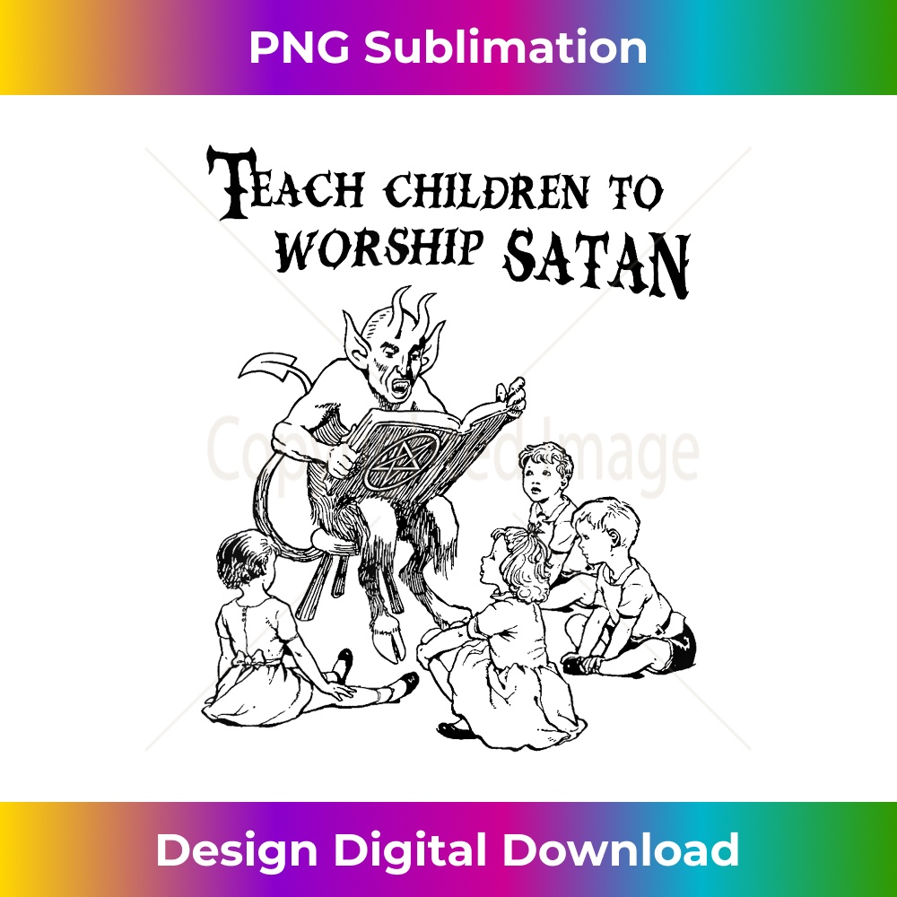 Teach Children To Worship Satan Satanic Demon Devil Book 1 - | Inspire ...