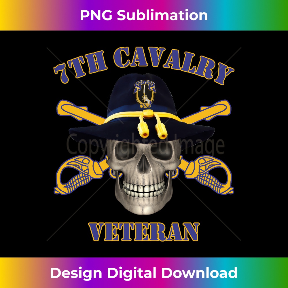7th Cavalry - for Army Vets of Seventh Cavalry Long Sleeve | Inspire Uplift