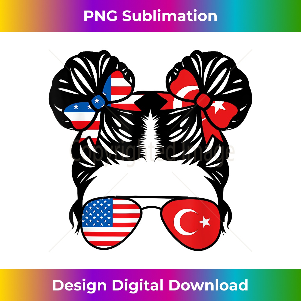 Half American Half Turkish Girl USA Turkey Flag Patriot - In | Inspire ...