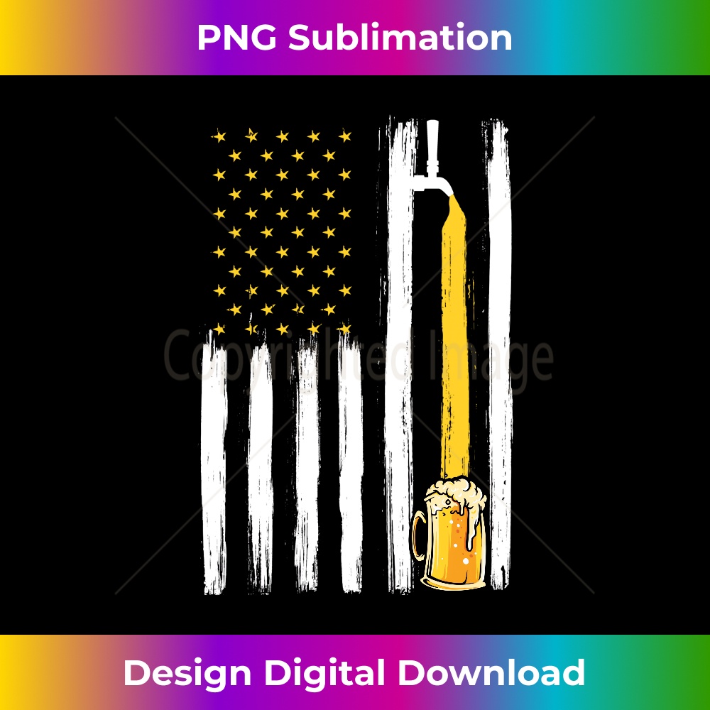 Craft Beer American Flag USA 4th Of July Brewery America Lon | Inspire ...