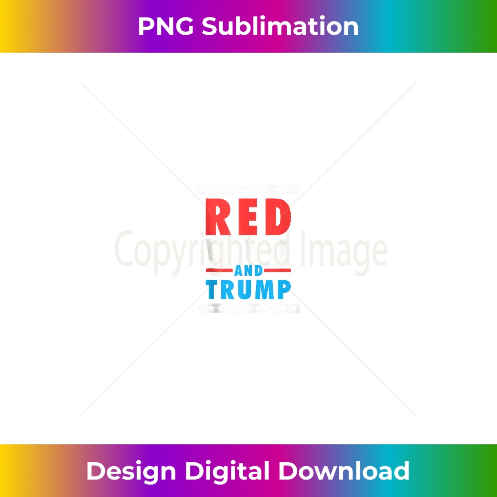 4th Of July Red White And Trump Tank Top - Modern Sublimatio - Inspire ...