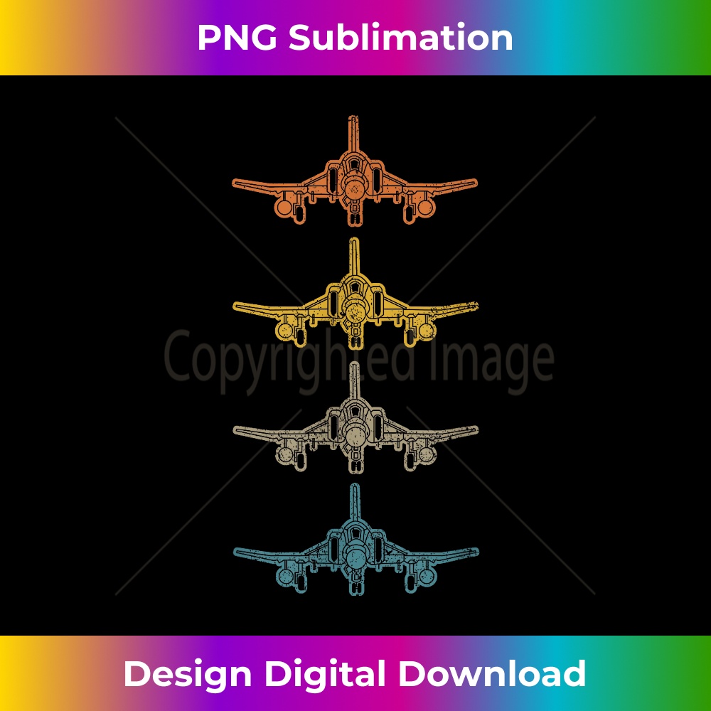 Retro F-4 Phantom Fighter Jet Schematic Vintage F4 Airplane | Inspire ...