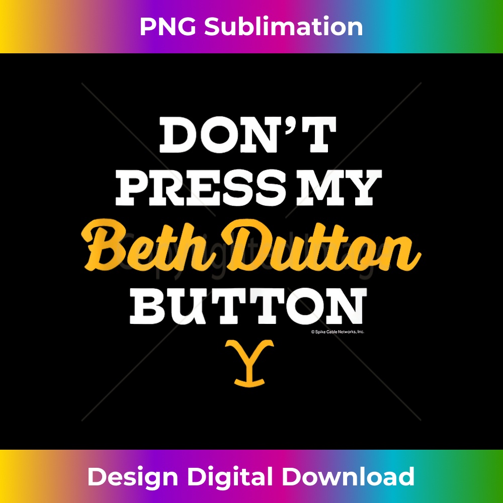 Yellowstone Beth Dutton Button Tank Top - Instant Sublimatio | Inspire ...