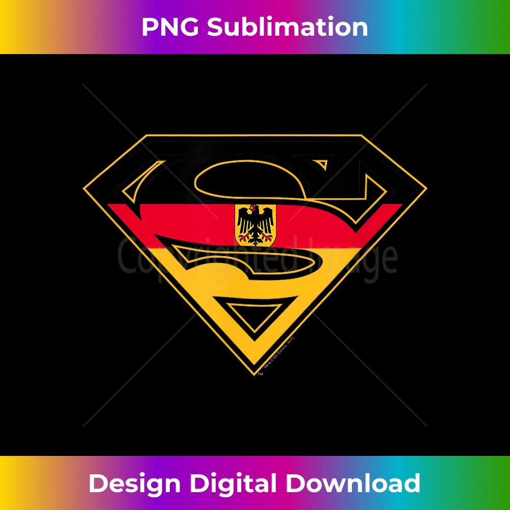 Superman German Shield 2 - Sublimation-Ready PNG File | Inspire Uplift