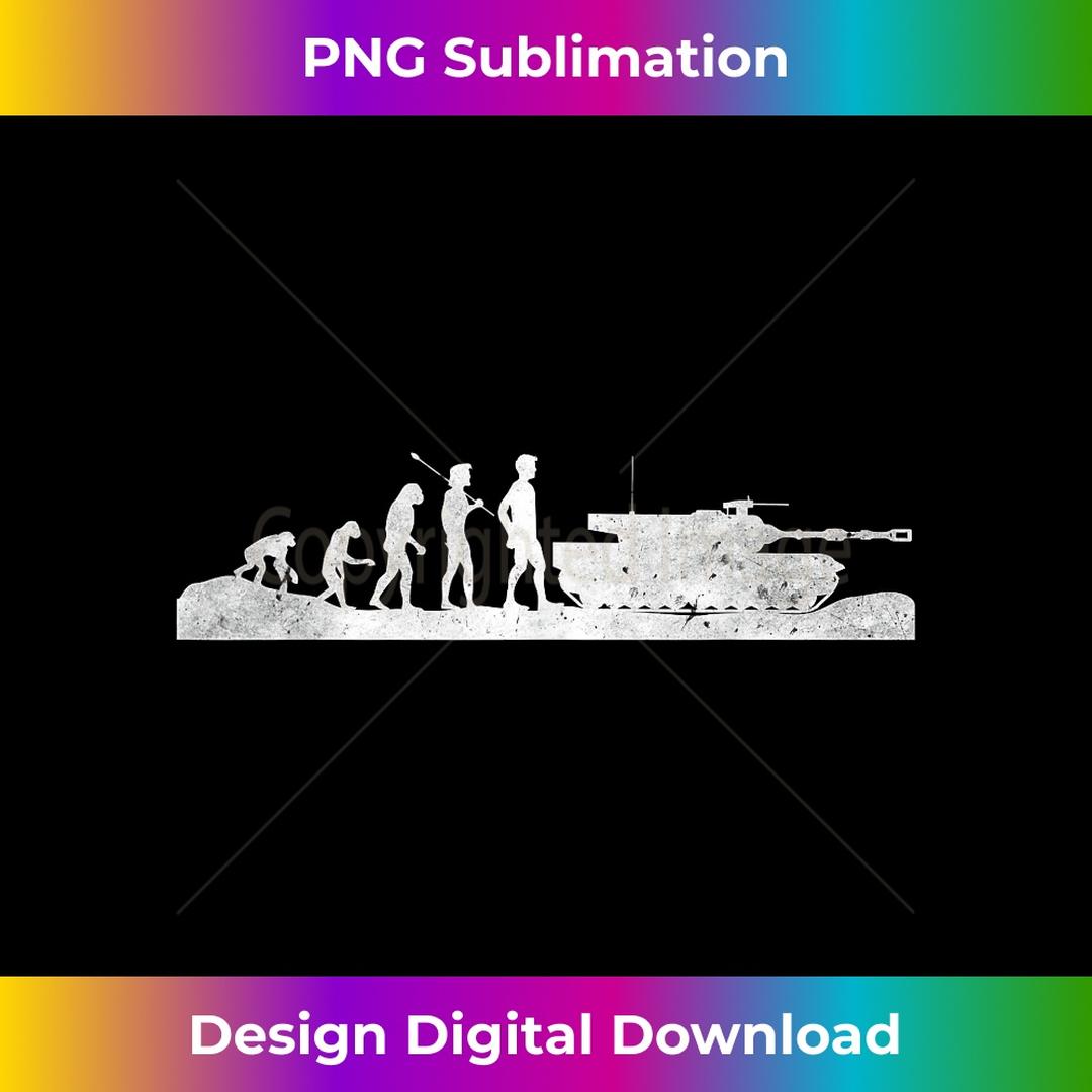 Evolution of Man Tank Soldiers Military Army Lover Grandpa - | Inspire ...